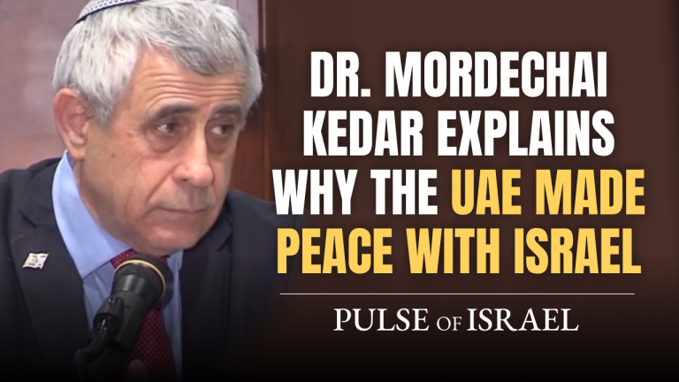 Dr. Mordechai Kedar - Pulse of Israel