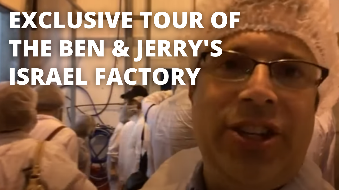 Exclusive tour of the Ben & Jerry's Israel factory