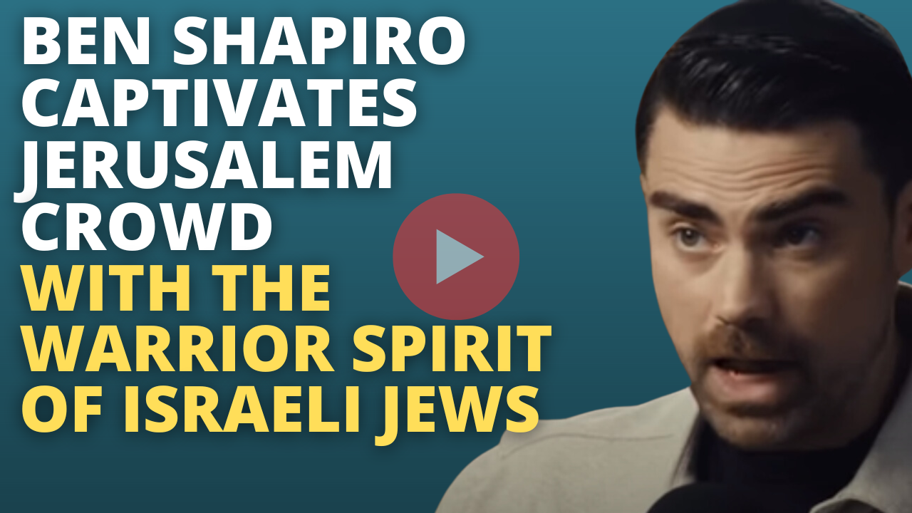 Ben Shapiro Captivates Jerusalem Crowd