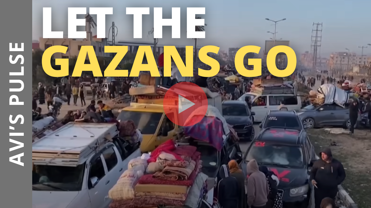 Let the Gazans Go - Trump’s Plan is the Only Moral Path