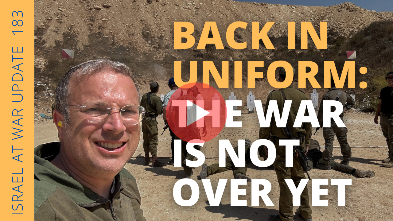 Back in Uniform: The war is not over yet