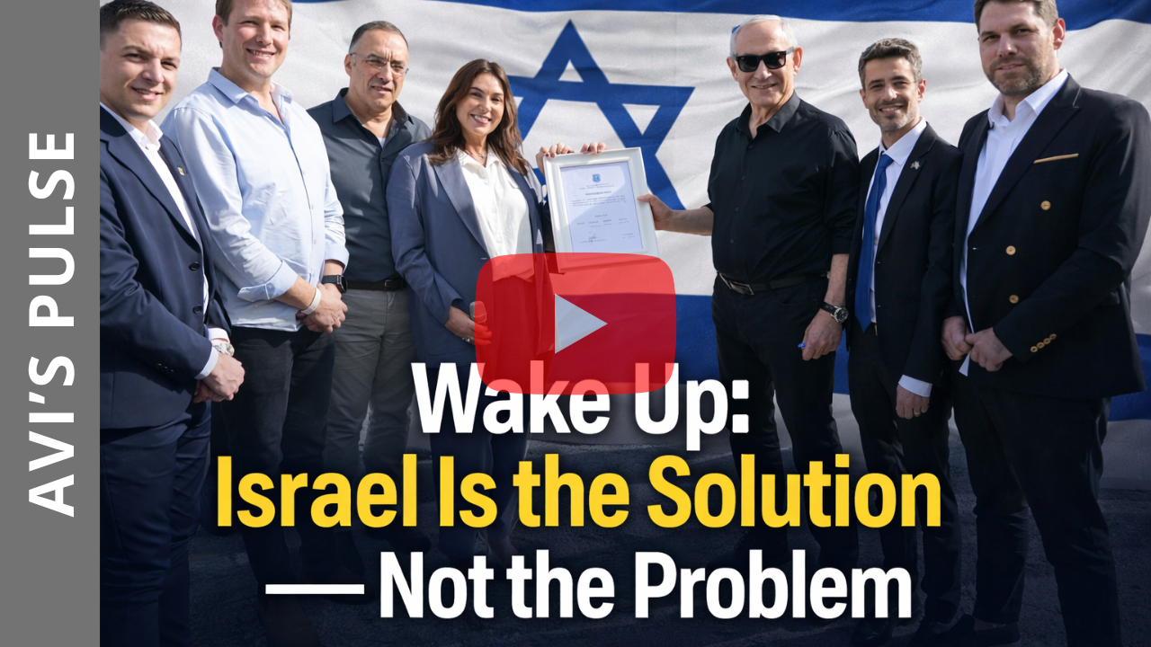 Wake Up: Israel Is the Solution — Not the Problem